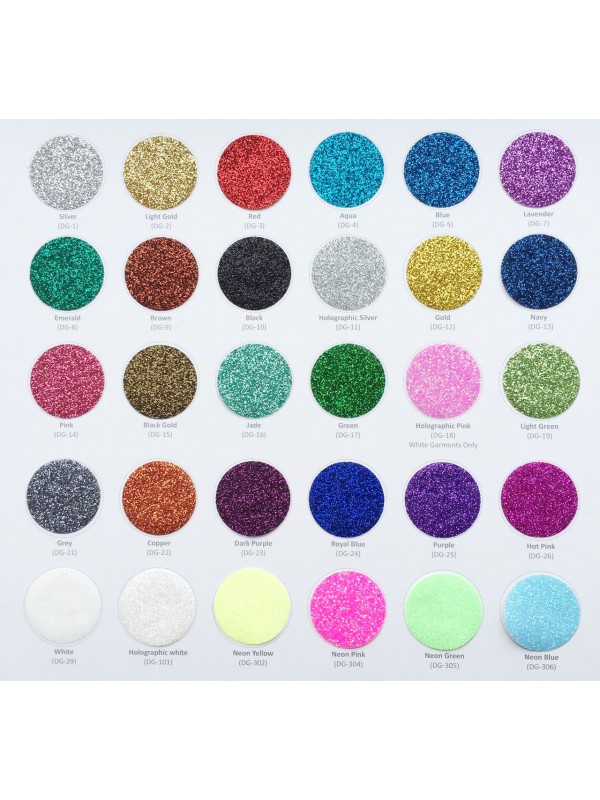 Textile Glitter Flex Vinyls