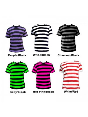 Striped t shirt, Classic Horizontal Stripe Tees